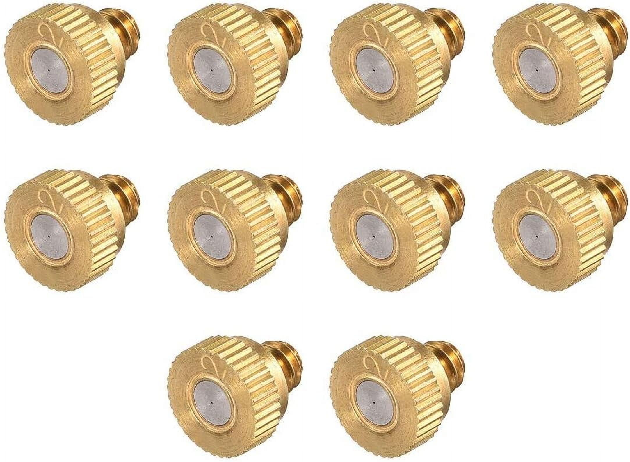 Easy Install Misting Nozzles, Self-sealing O-ring Ensures Leak-proof ...