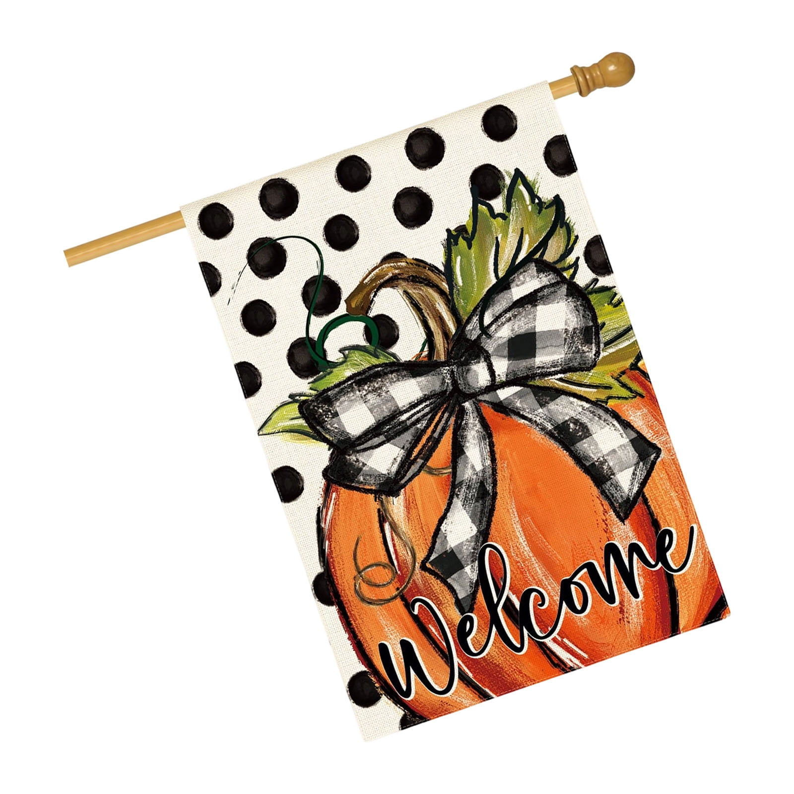 Easy Install Thanksgiving Yard Standard Fabric Celebratory Home Deck ...