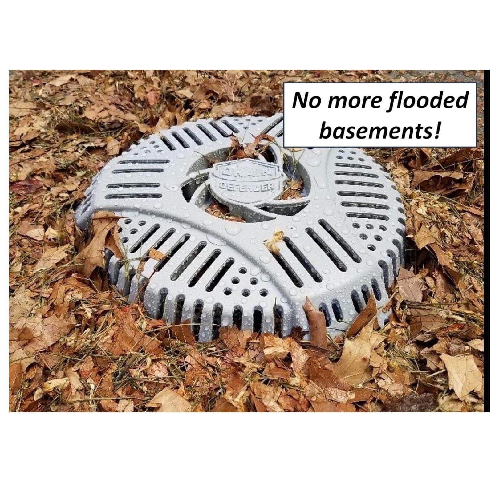 Easy-Install Two-Stage Stairwell Drain Cover Resists Yard Waste Clogs ...