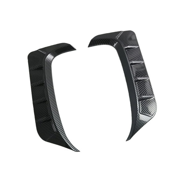 Easy Installation ABS Front Rear Wind Blade Covers Car ABS Eyebrow ...