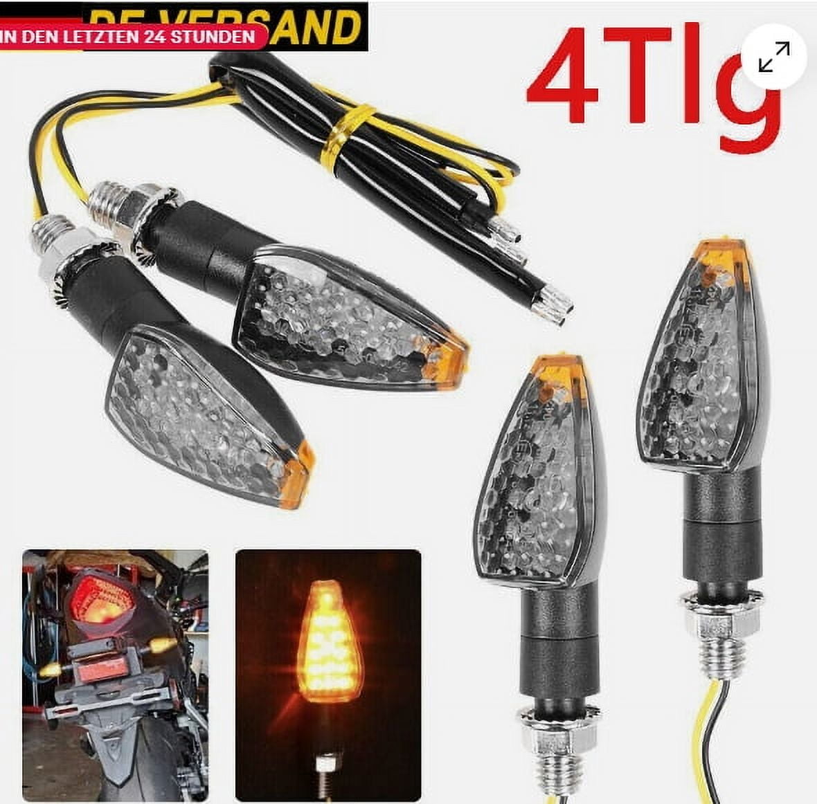 Easy Installation Amber Blinker, Universal Compatibility High Lumen Led ...