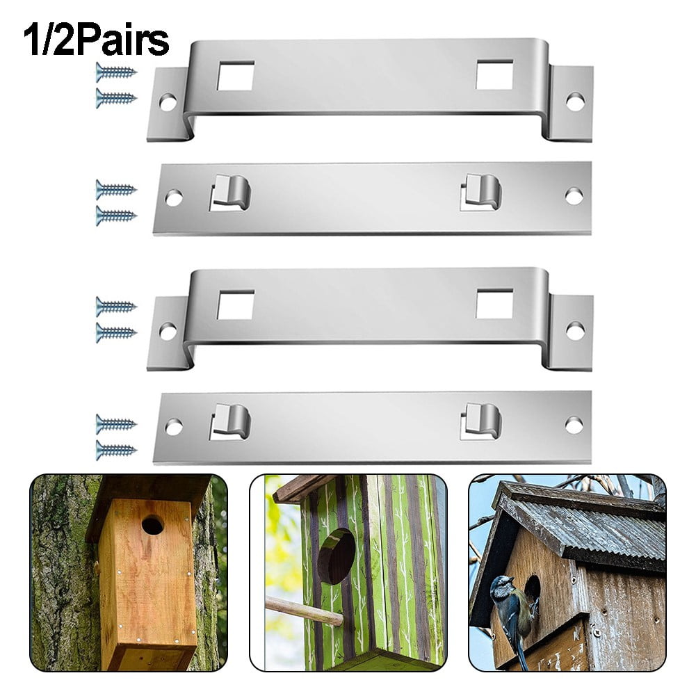 Easy Installation Bird House Mounting Bracket Stainless Steel and ...