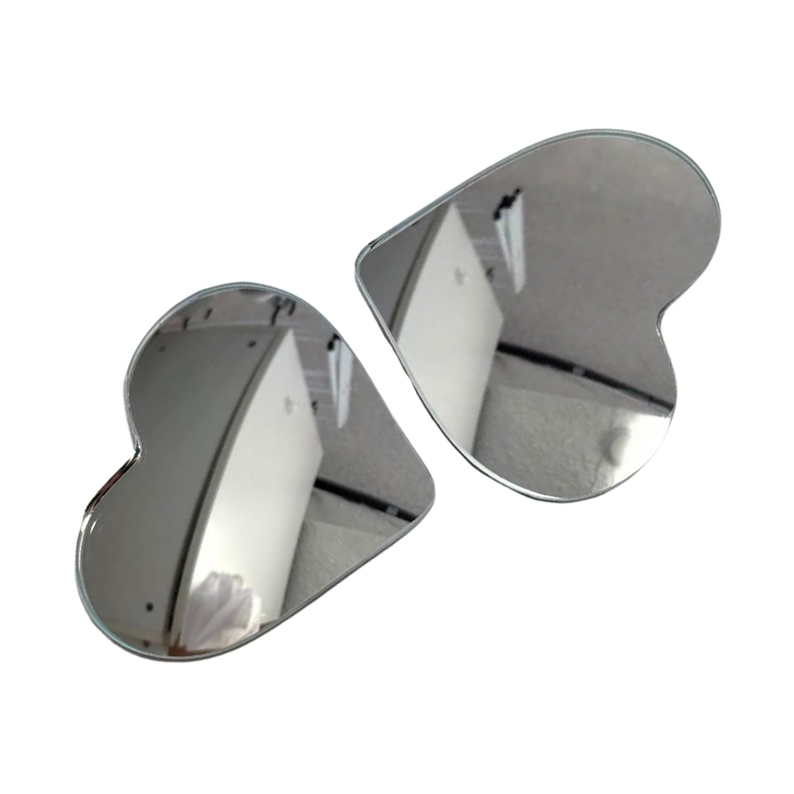 Easy Installation Blind Spots Glass Heart Shaped Rearview Side Glass ...