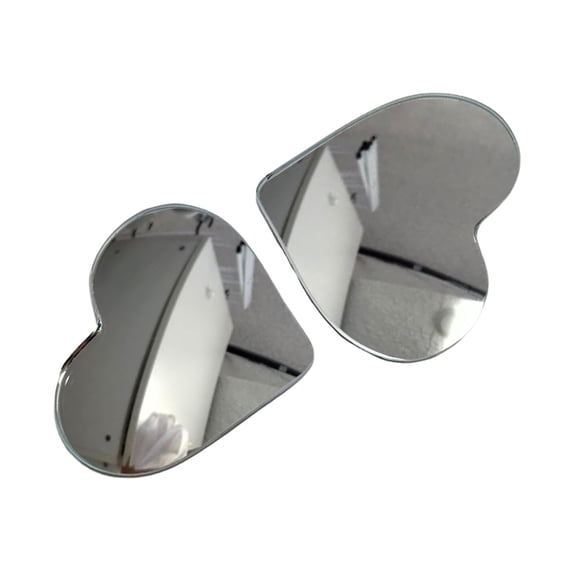 Easy Installation Blind Spots Glass Heart Shaped Rearview Side Glass ...