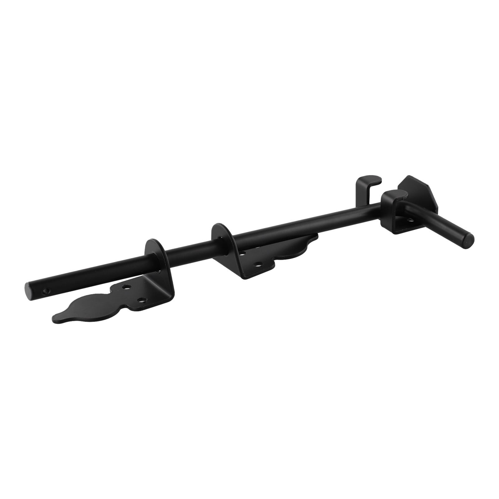 Easy Installation Cane Bolt Gate Drop Rod for Wood or Metal Posts Black ...