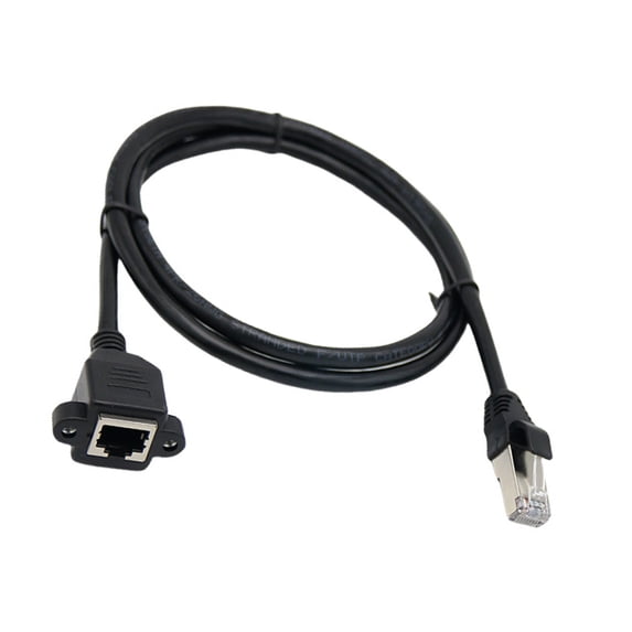 Easy Installation Cat6 Gigabit Ethernet Extension Cable Male To Female ...