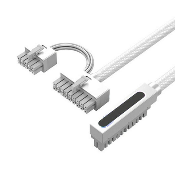 Easy Installation Extension Cable 24PIN ARGB Connection Computer Power ...