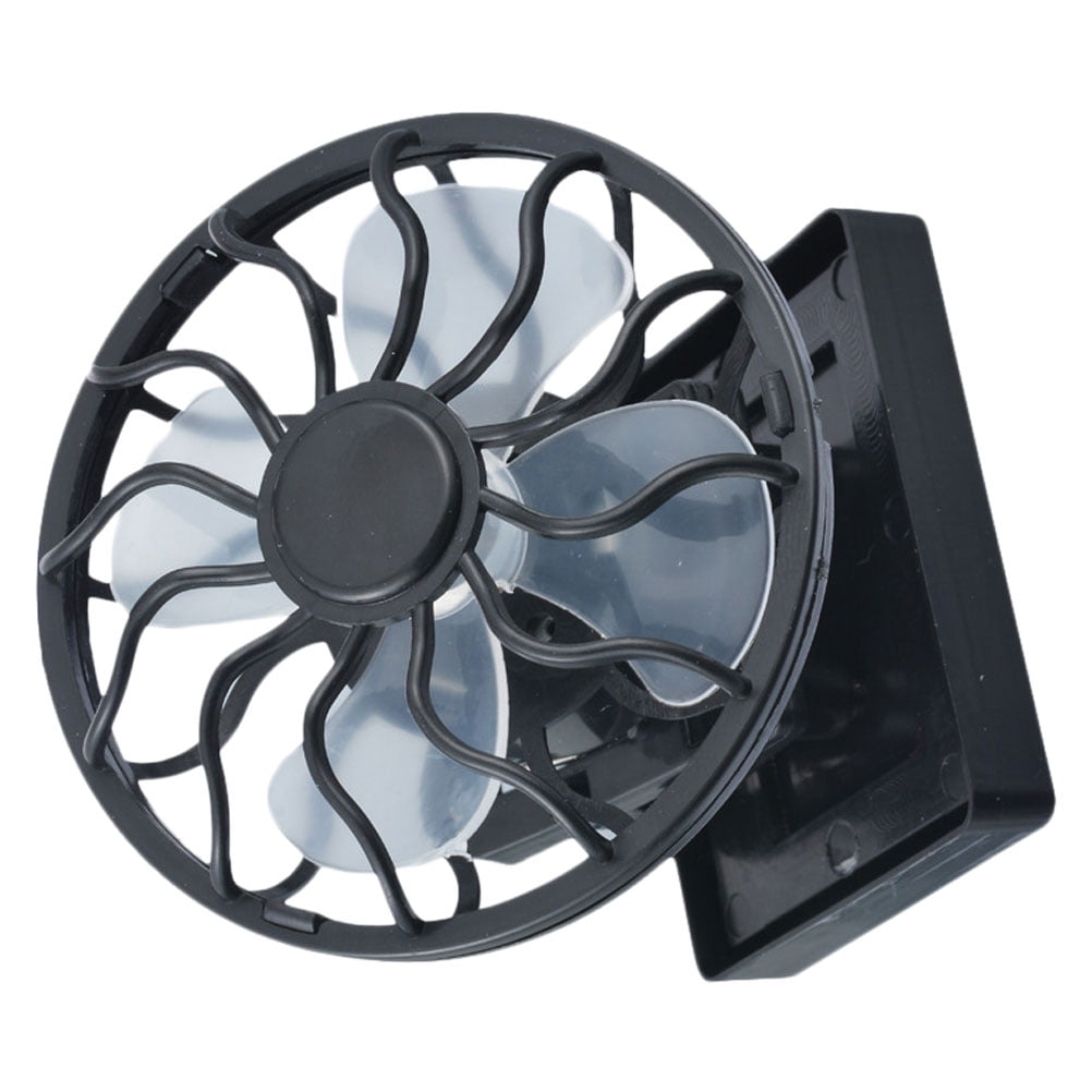 Easy Installation Fan Energy-saving Fan Office 7.3x7.3cm Black ...