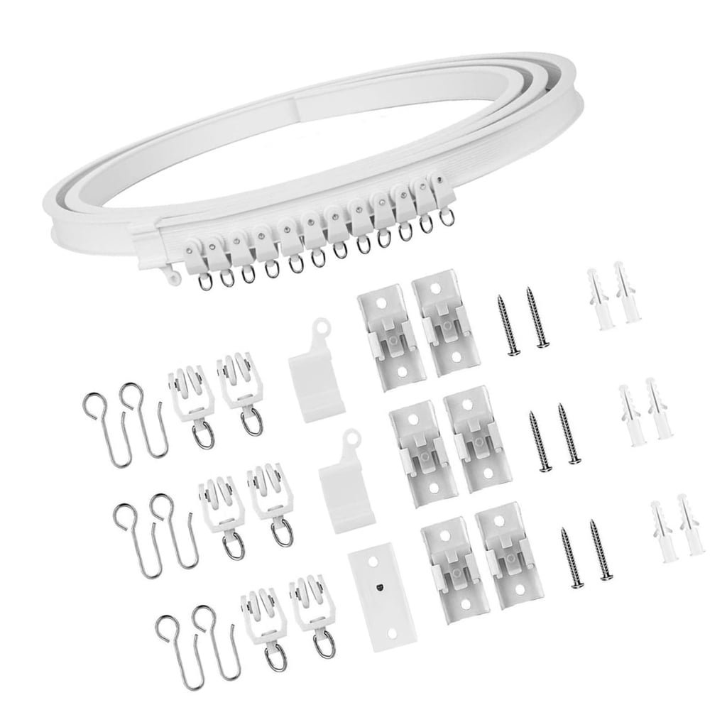 Easy Installation Flexible Bendable Ceiling Curtain Track Kits 5 Meter ...