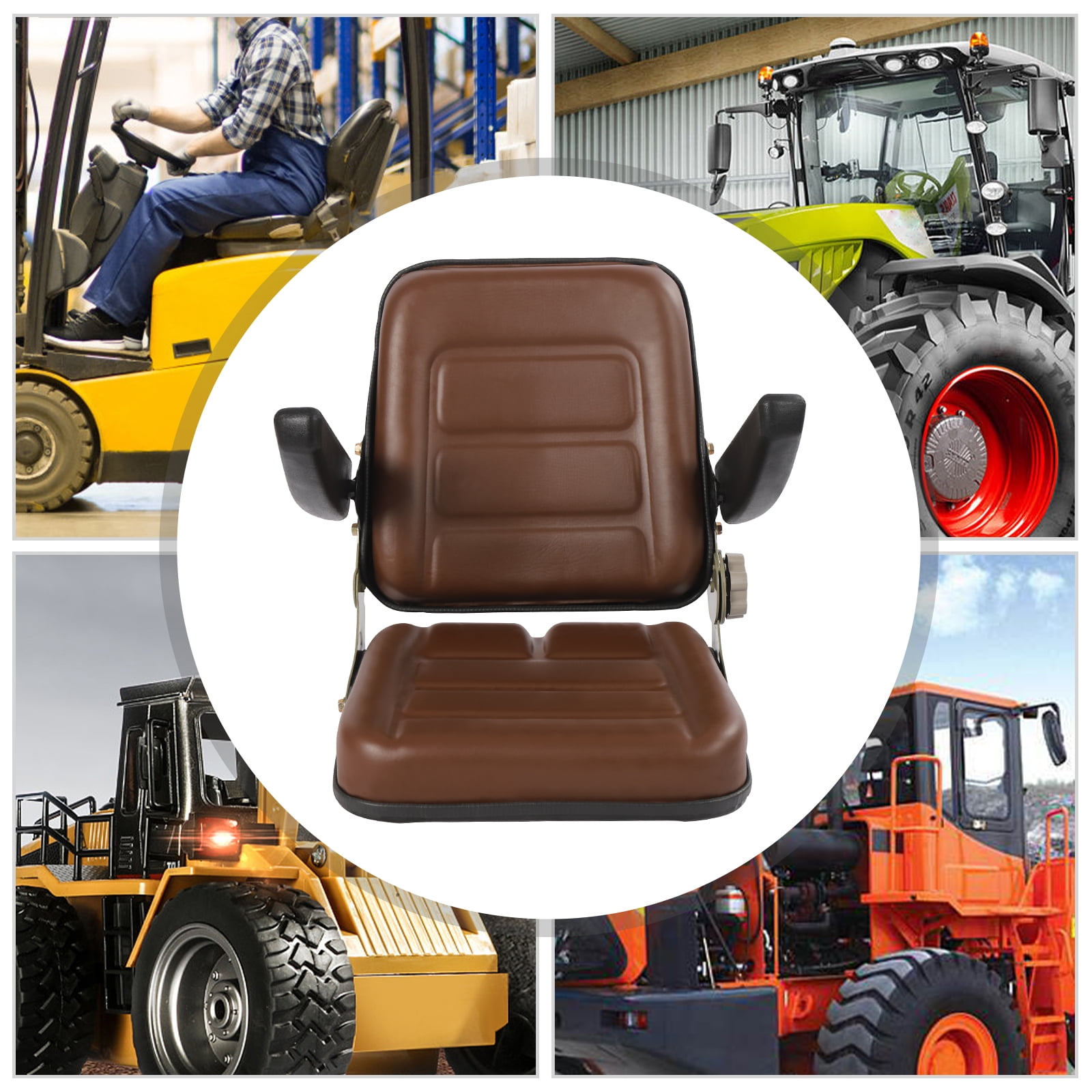 Easy Installation Forklift Seat – Sliding Rails for Quick Setup ...