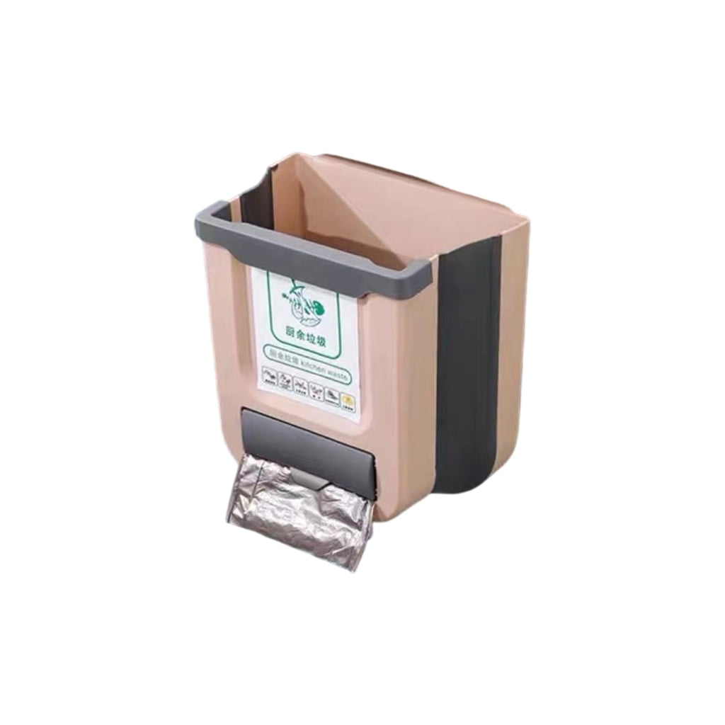 Easy Installation Hanging Waste Bin Foldable Design Trash Can For Small ...
