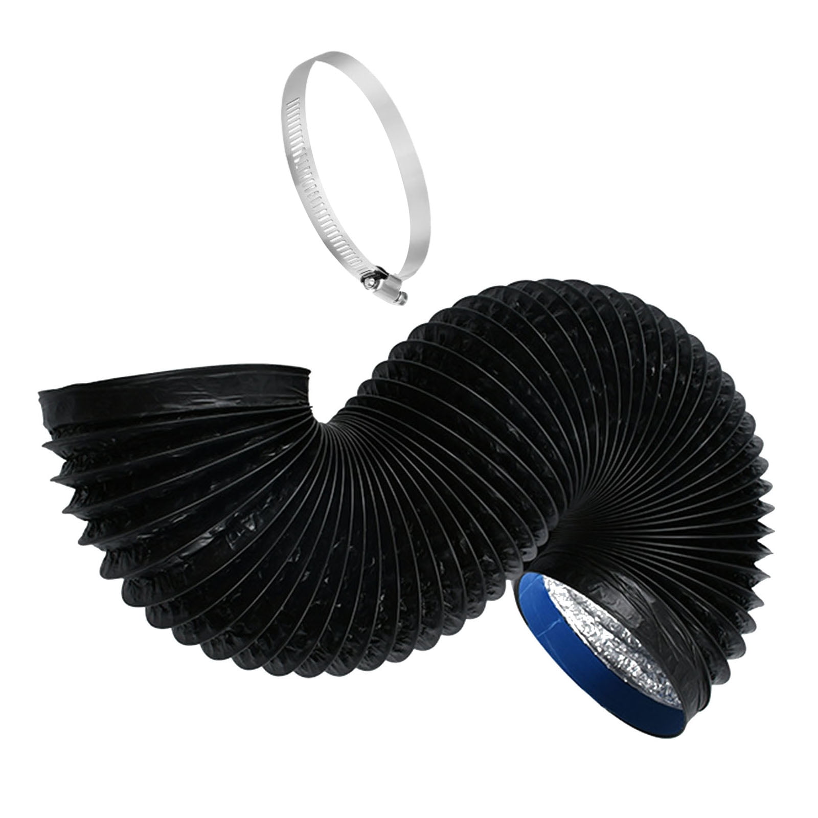 Easy Installation Heat Resistant Aluminum Foil Exhaust Hose Adjustable ...