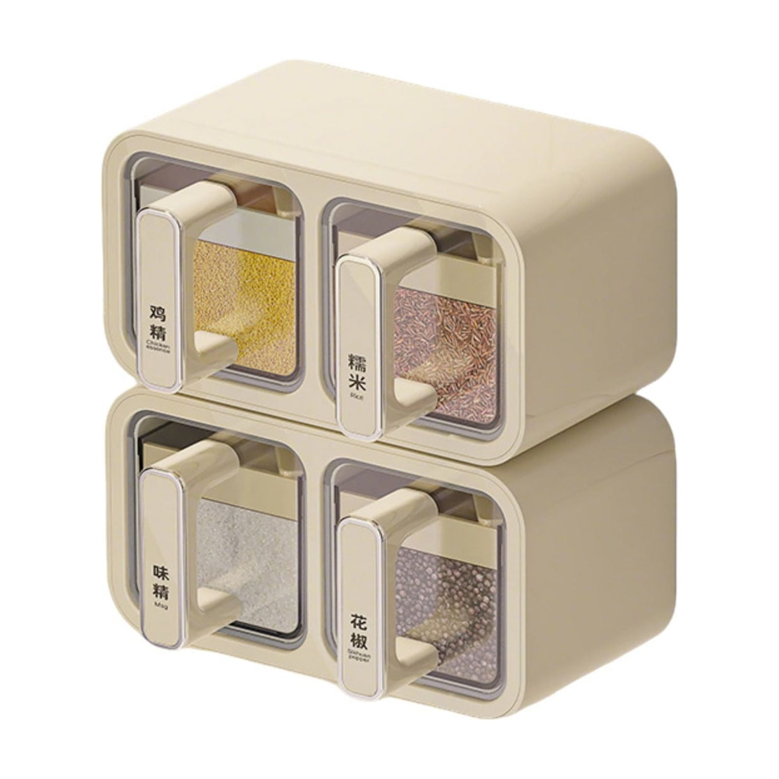Easy Installation Kitchen Condiments Rack Adhesive Wall Mount Seasoning ...
