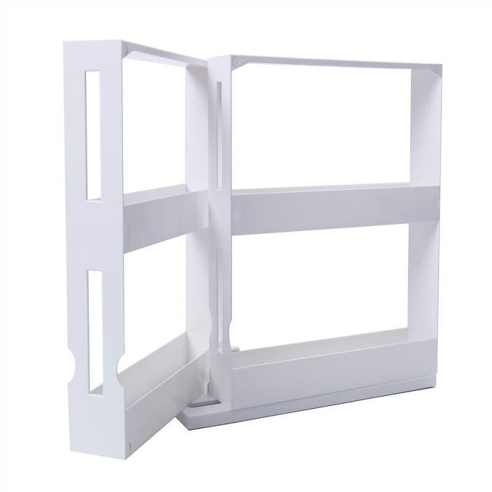 Easy Installation Spice Rack, Double-Decker Shelves For High Capacity ...