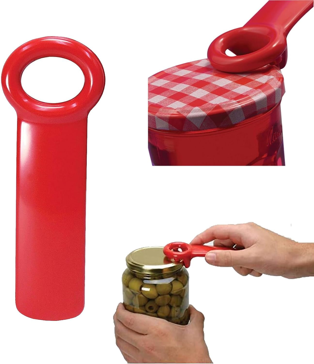 Easy Jar Key Opener,Jar Opener Jar Key,Easy Grip Jar Lid Opener Plastic ...