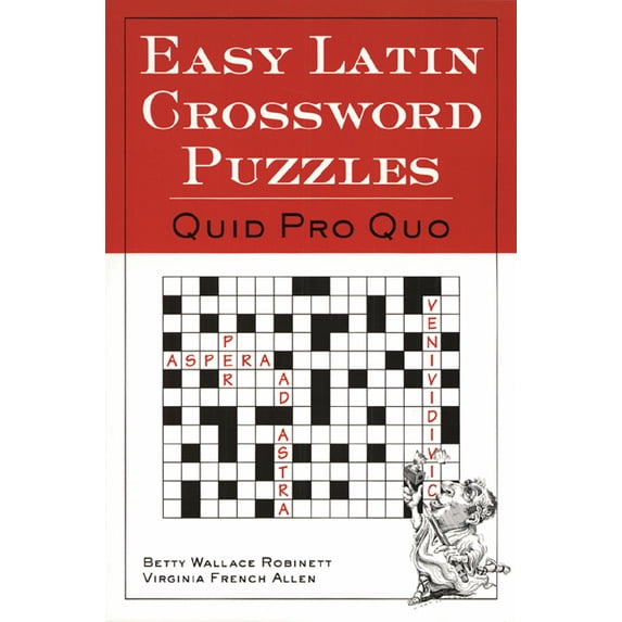 Easy Latin Crossword Puzzles (Paperback) - Walmart.com