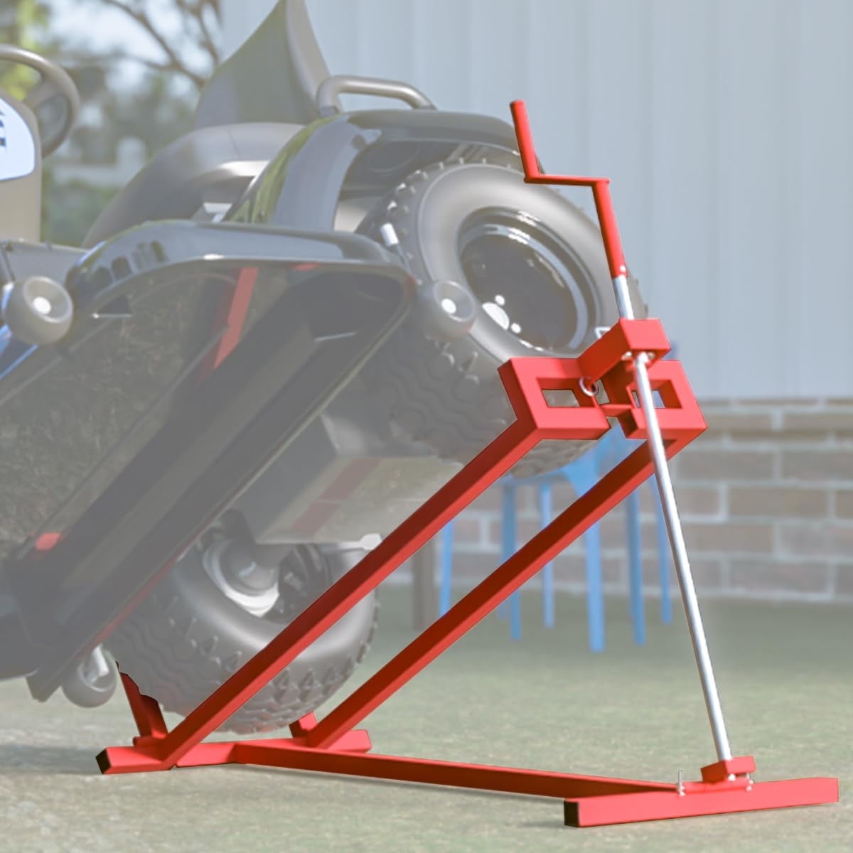 Easy Lawn Mower Lift for Riding Tractors , 800 Lbs Capacity Lawn ...