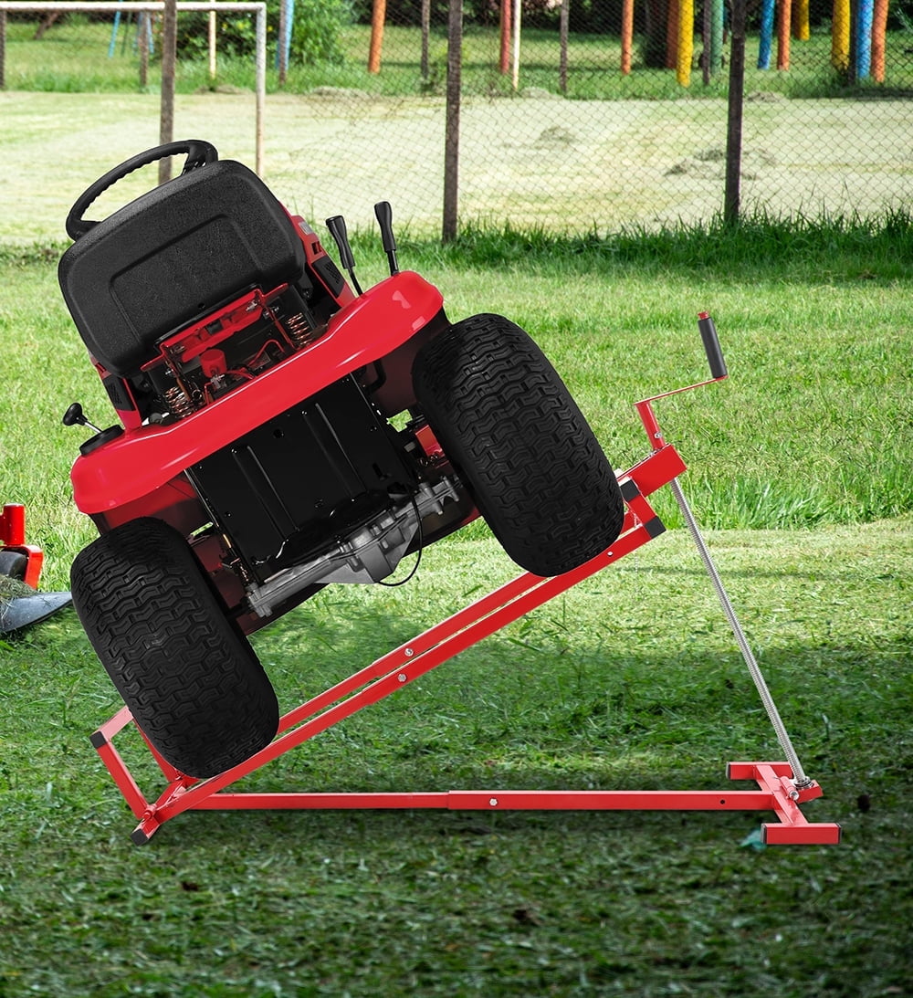 Easy Lawn Mower Lift for Riding Tractors, 800 lbs Capacity Lawn Tractor ...