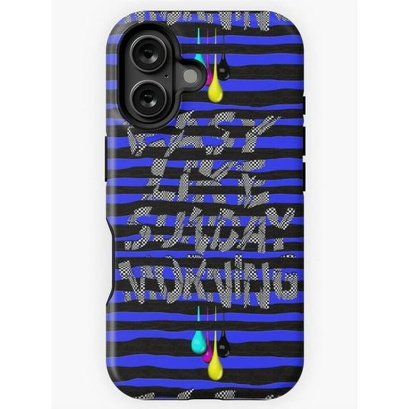 Easy Like Sunday Morning Motivational Quote Phone Case for iPhone 11 12 ...