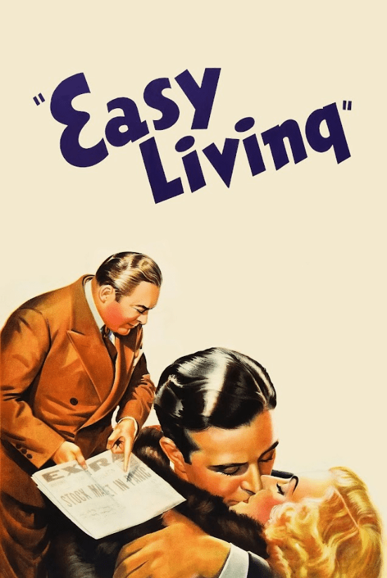 Easy Living (1937) Movie Poster 24x36 Classic Screwball Comedy, Jean ...