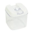 Easy-Lock Sealing Plastic Container, 0.5L Square， Airtight Storage ...