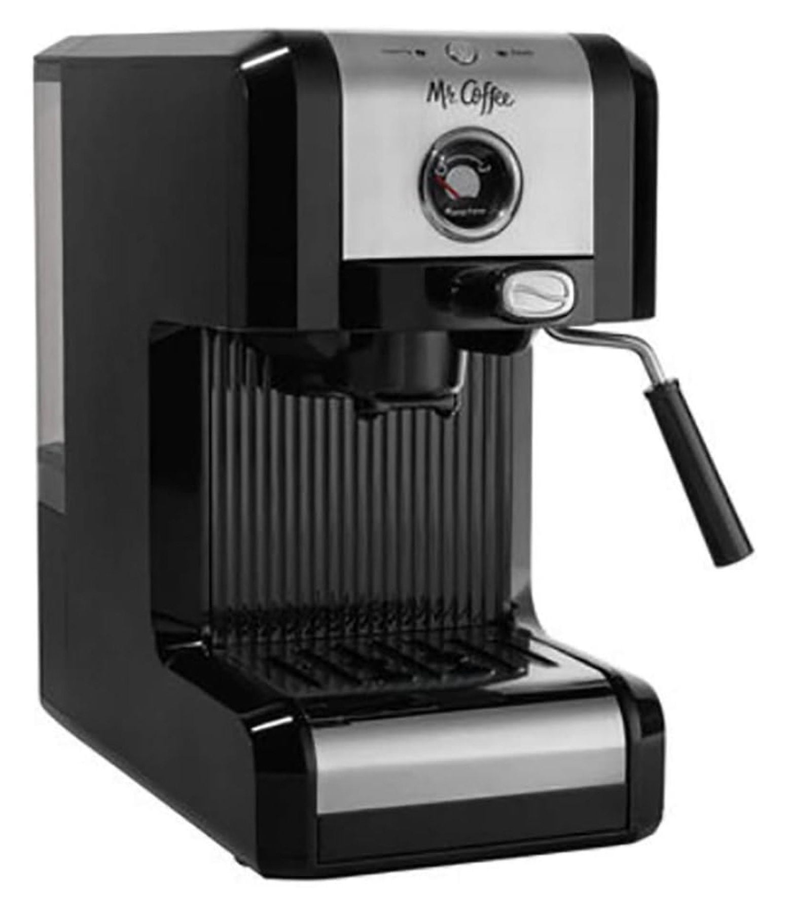 Easy Maker | Authentic Pump Espresso Machine, 6 Piece, Chrome/Black ...