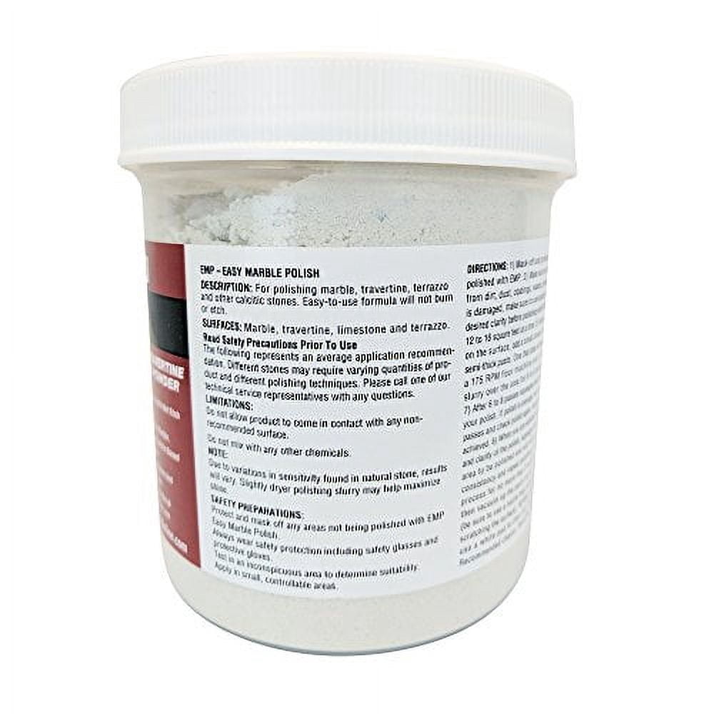 Easy Marble Polish (EMP) - Marble and Terrazzo Polishing Powder - 1 ...