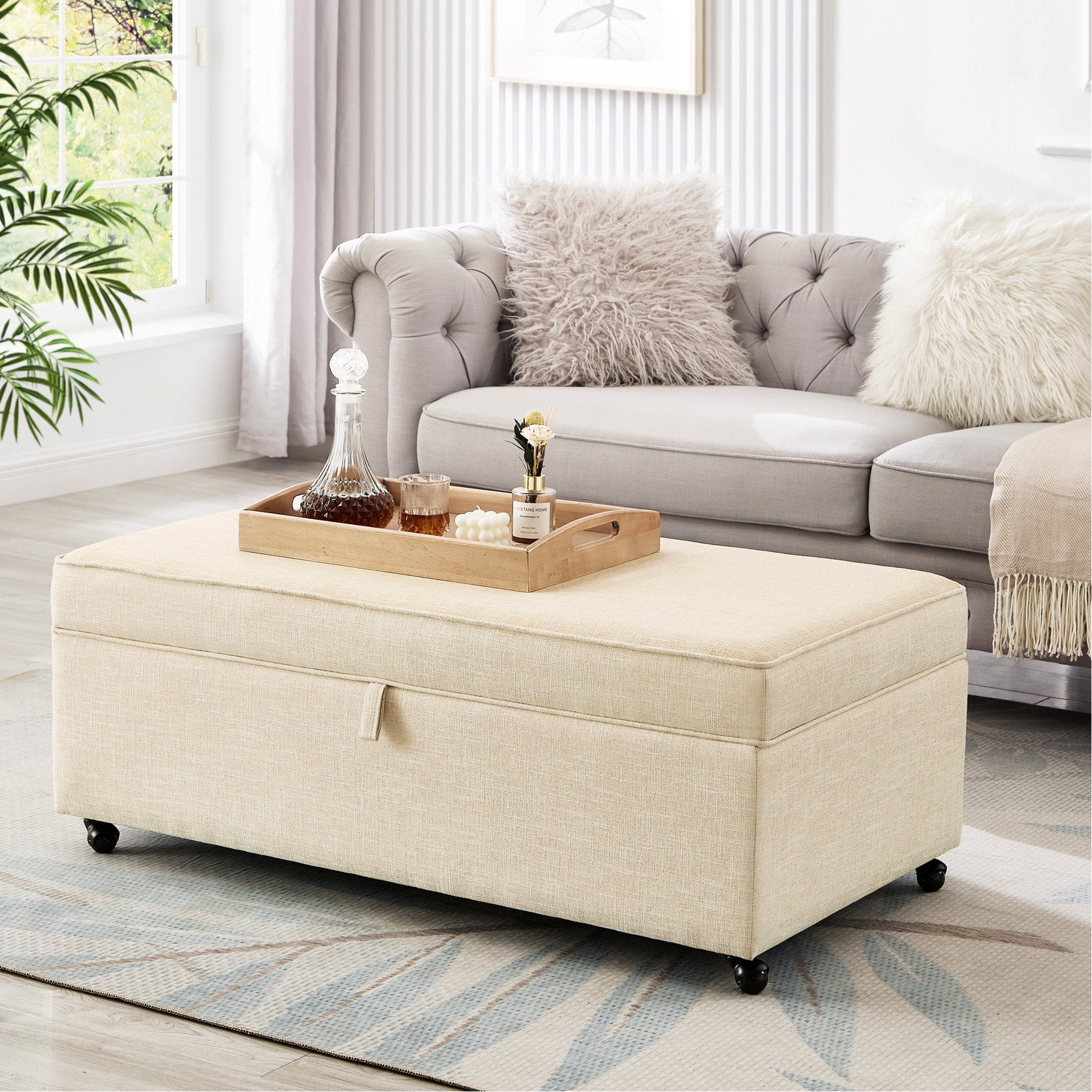 Easy Mobility - Effortlessly Move the Ottoman with 360 - degree ...
