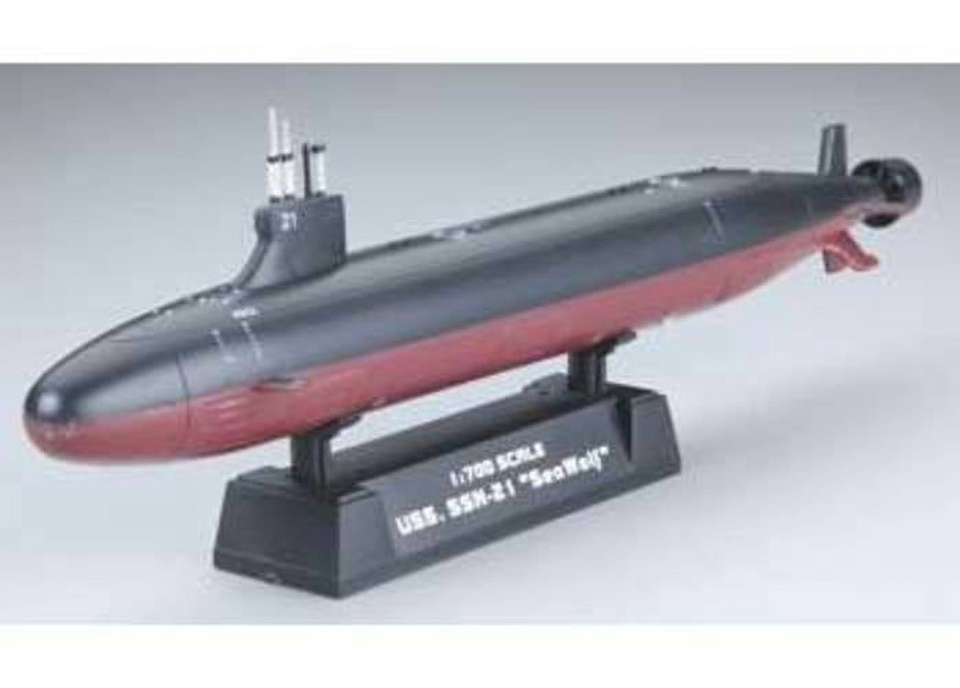 Easy Model 37302 US Submarine Seawolf 1/700 Scale Model - Walmart.com