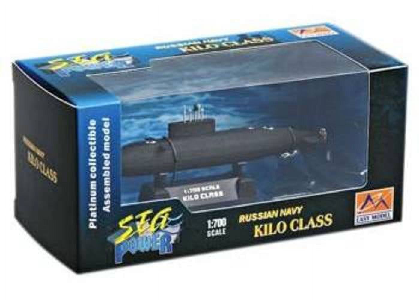 Easy Model 37300 Russian Submarine Kilo Class 1/700 Scale Model ...