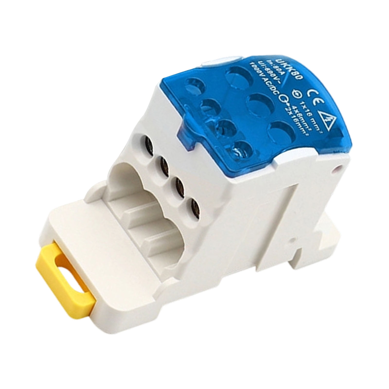 Easy Mount Junction Box 8 Channel Brass Connectors Sturdy Plastic ...