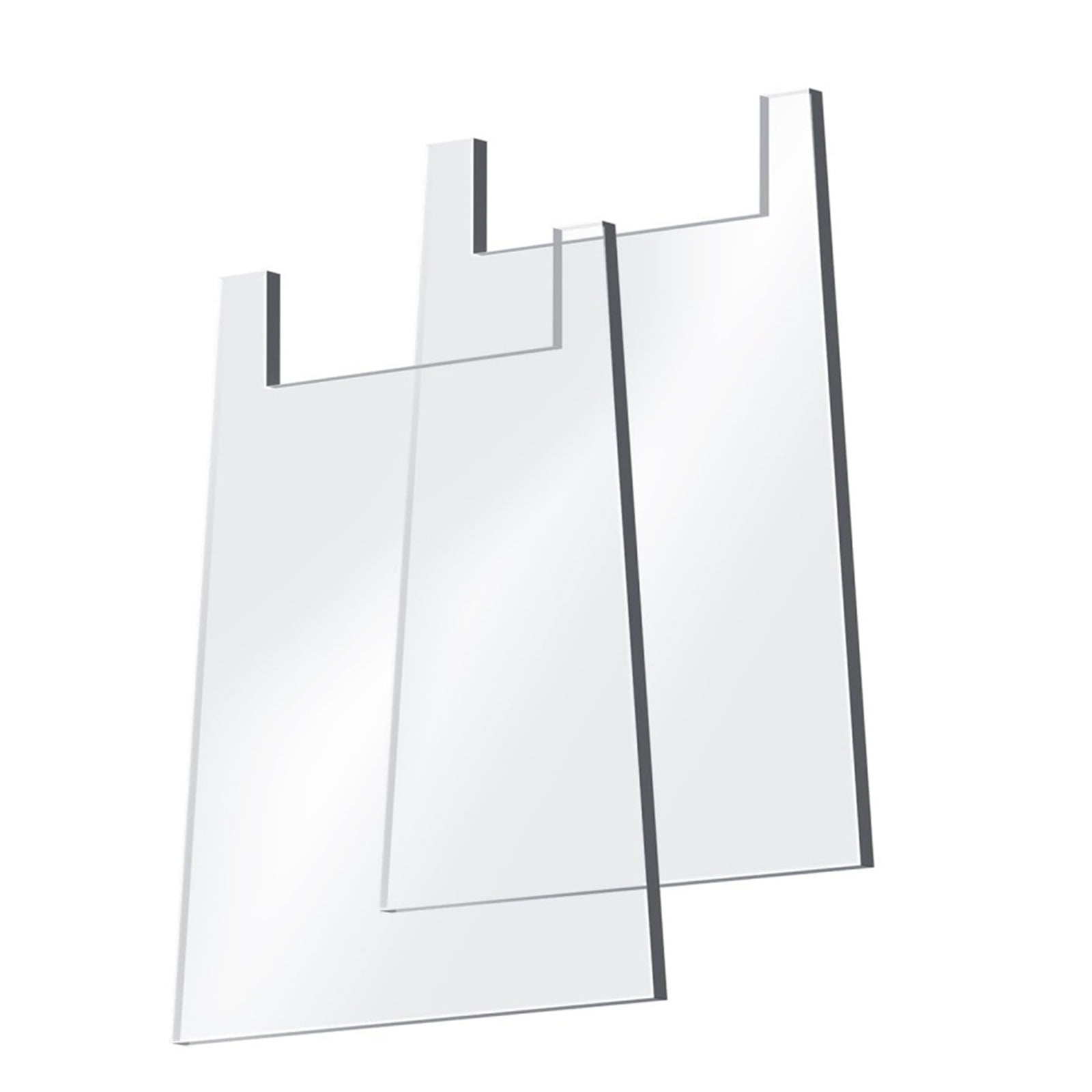 Easy Mounting Acrylic Wall Spacers Reusable Couch and Bed Stopper For ...