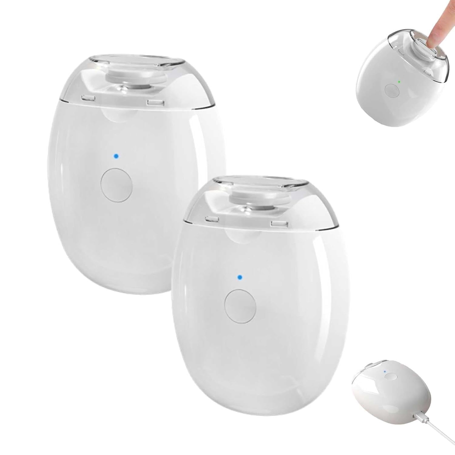 Easy Nail Trimmer for Seniors, Automatic Fingernail Grinder & Polisher ...