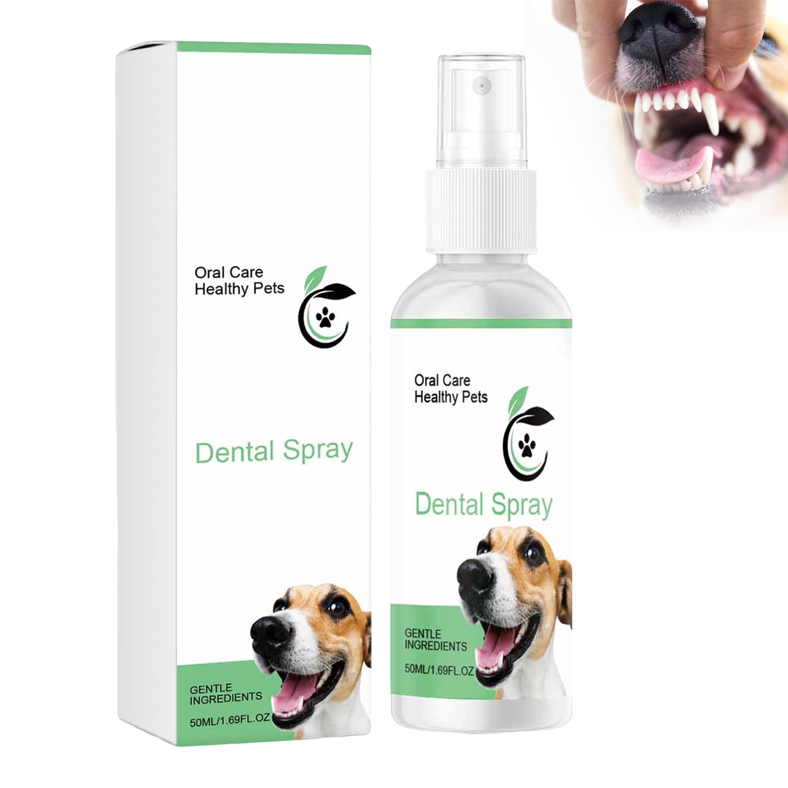 Pet Dental Tartar Remover Spray for Dogs Cats Oral Foaming Teeth ...