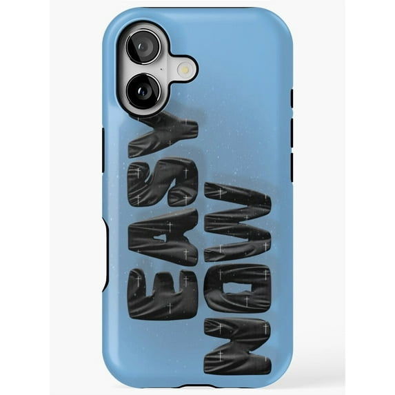 Easy Now Funny Sarcastic Meme Motivational Phone Case for iPhone 11 12 ...