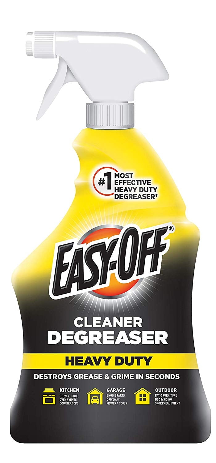 EASY-OFF Heavy Duty Cleaner Degreaser, Trigger Sprayer, 32 Oz, for ...