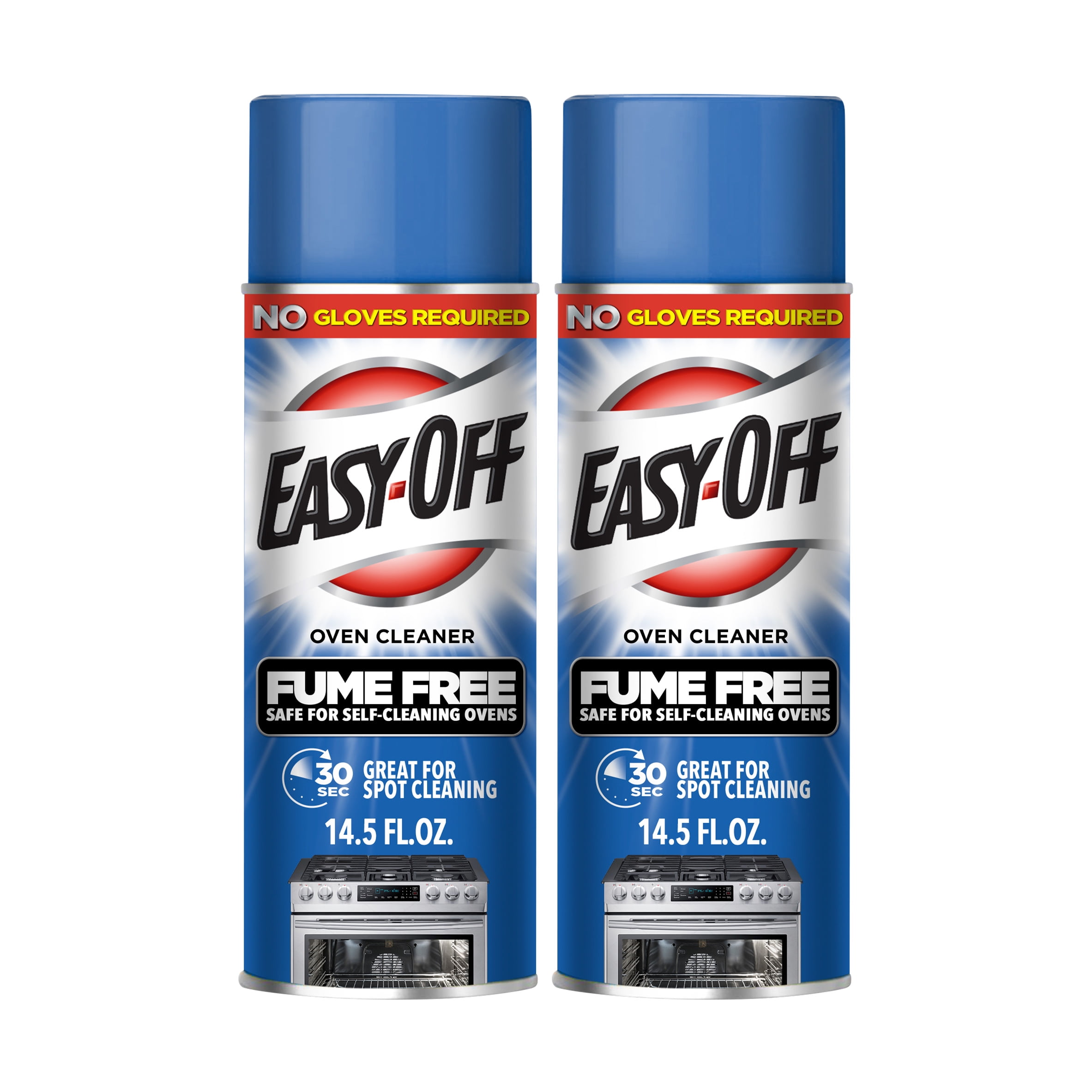 Easy-Off Fume Free Oven Cleaner Spray, Lemon, 14.5 oz (Pack of 2 ...