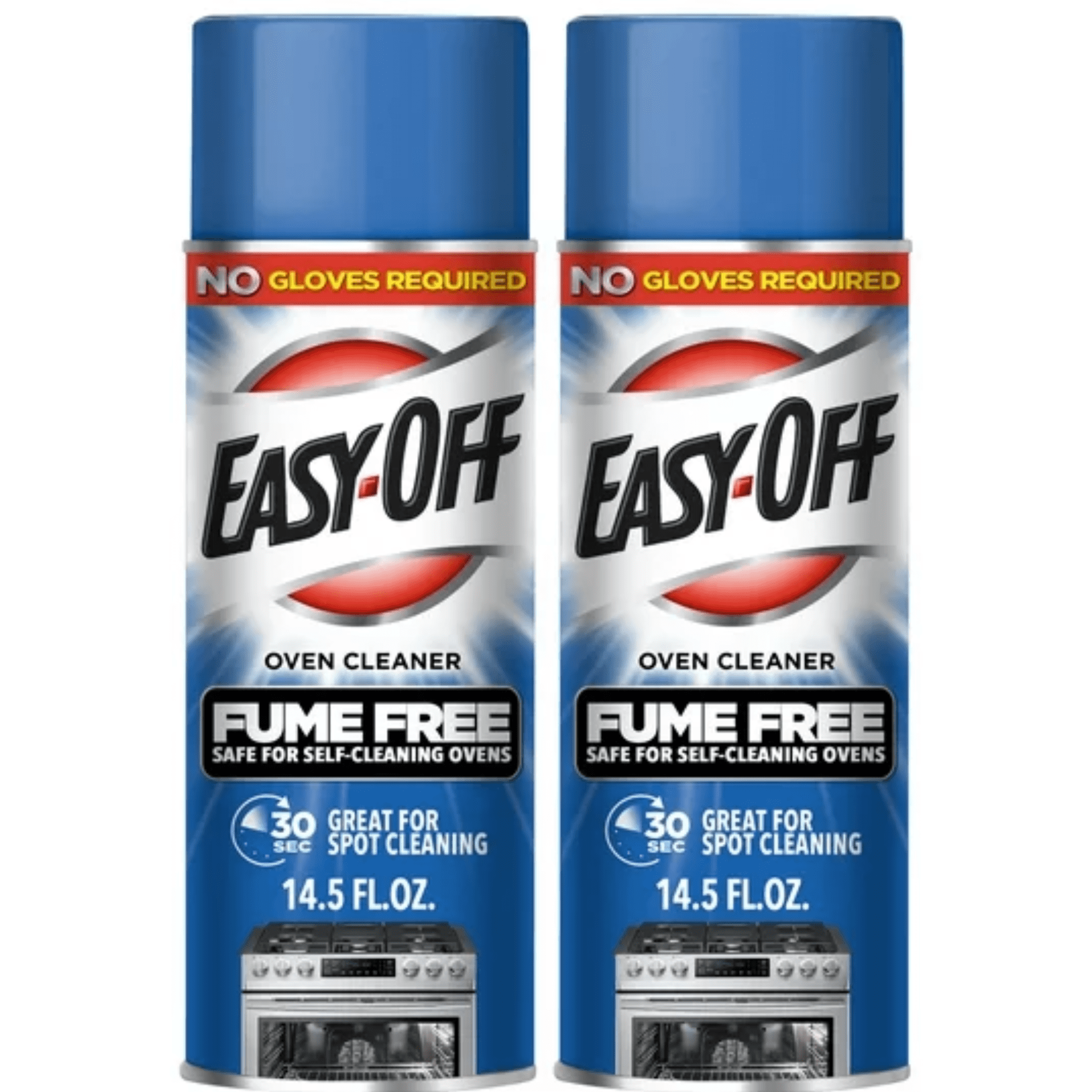 Easy-Off Fume Free Oven Cleaner Spray Removes Grease, Foam, 14.5 Oz ...
