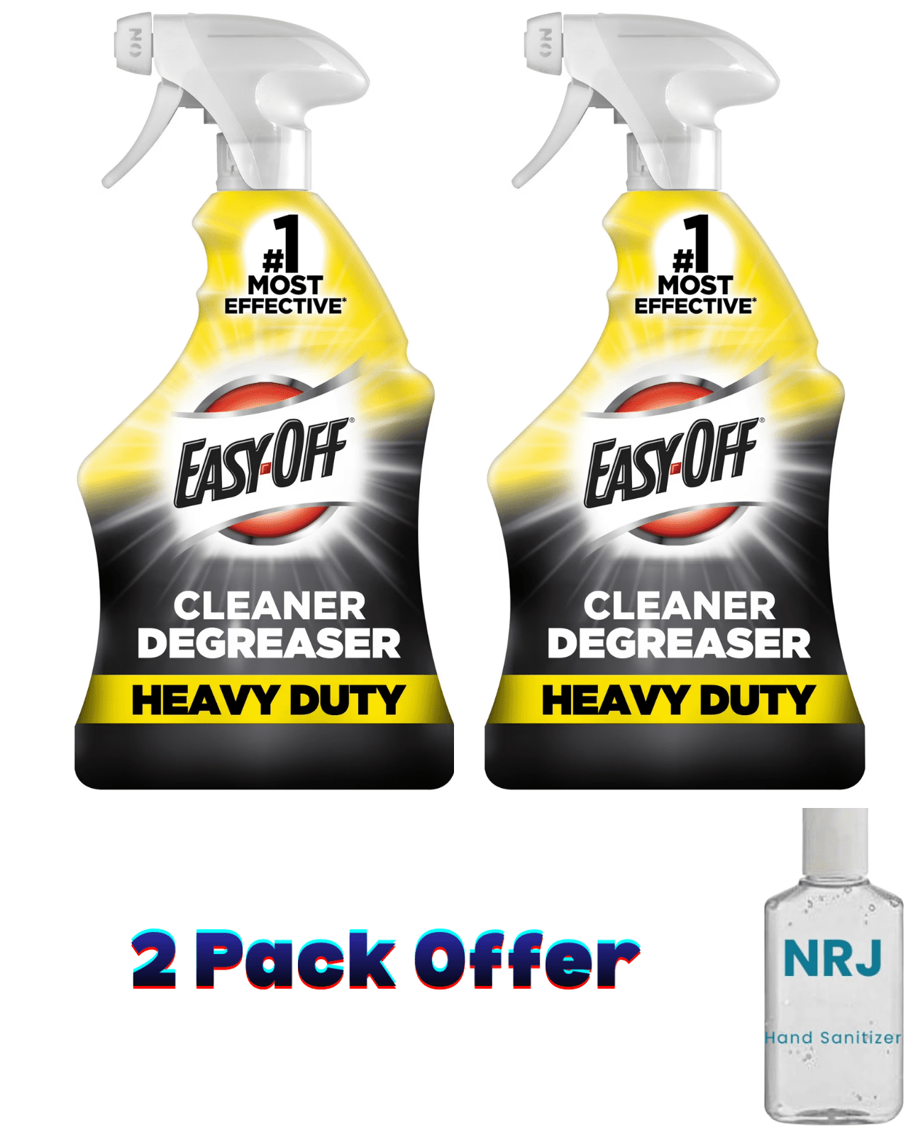 Easy-Off Heavy Duty Multi Surface Cleaner and Degreaser Spray, 32oz ...