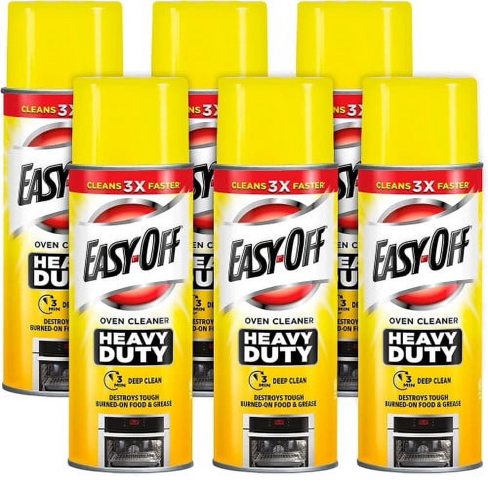 EASY-OFF Heavy Duty Oven Cleaner, Fresh Scent, Foam, 14.5 oz Aerosol ...
