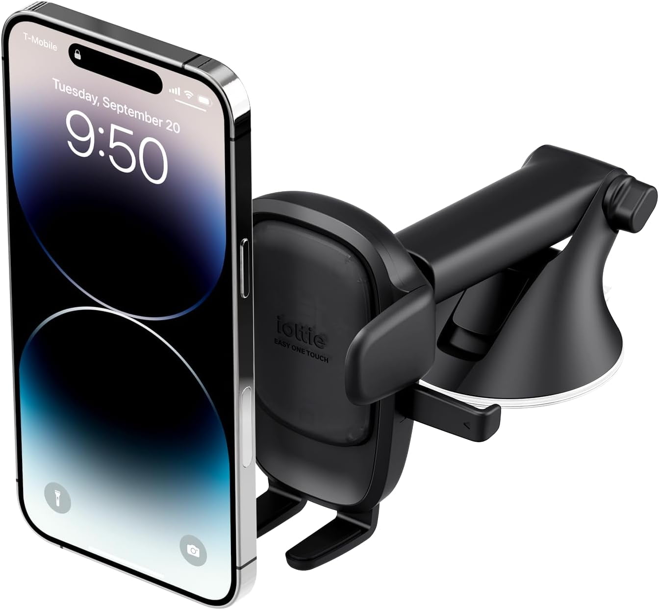 Easy One Touch Advanced Universal Car Mount Dashboard & Windshield ...