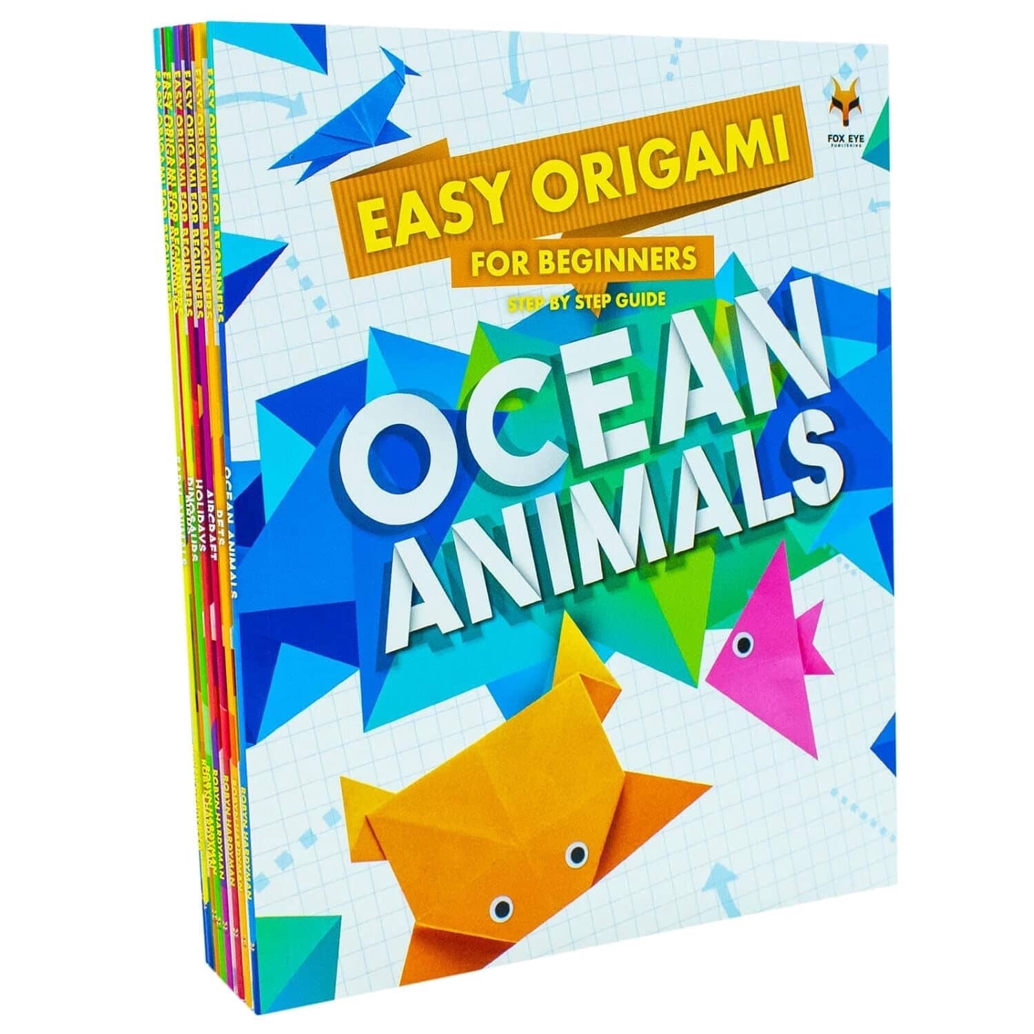 Easy Origami For Beginners Series Step By Step Guide 8 Books Collection ...