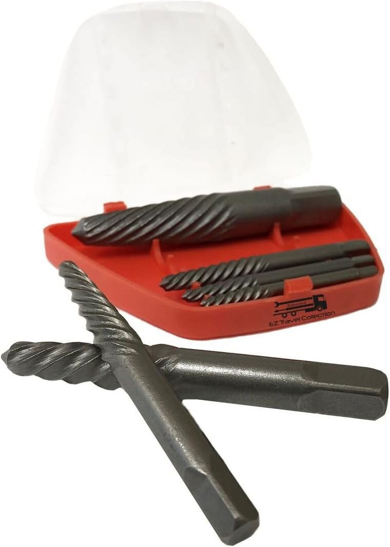 Easy Out Set for Bolt Screw Stud Pipe 1/8" - 3/4" Heavy Duty Steel 6 PC ...