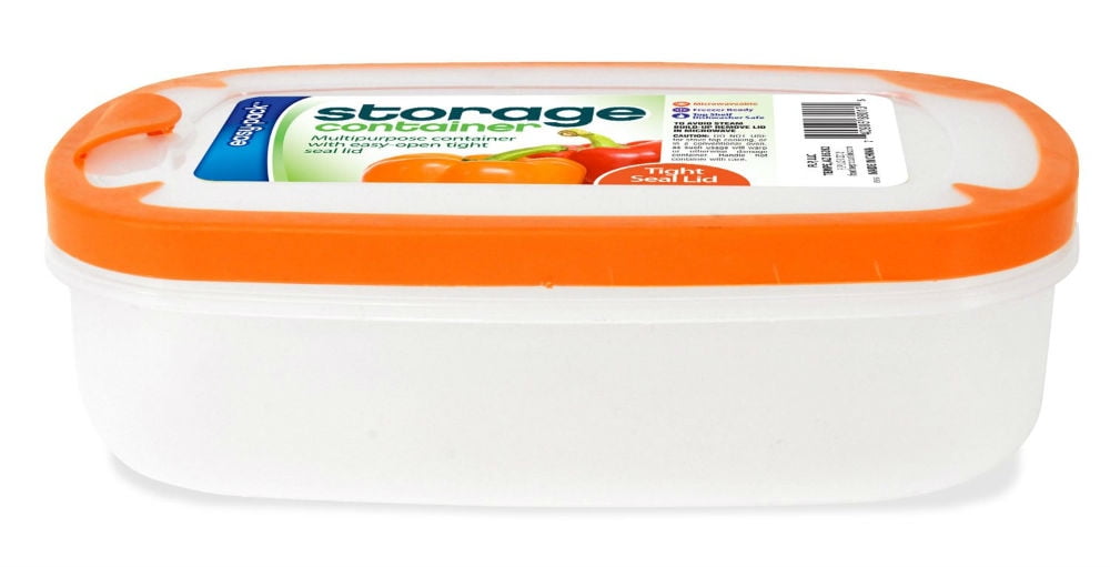 Easy Pack 8013 Rectangular Plastic Storage Container with Tight Seal ...