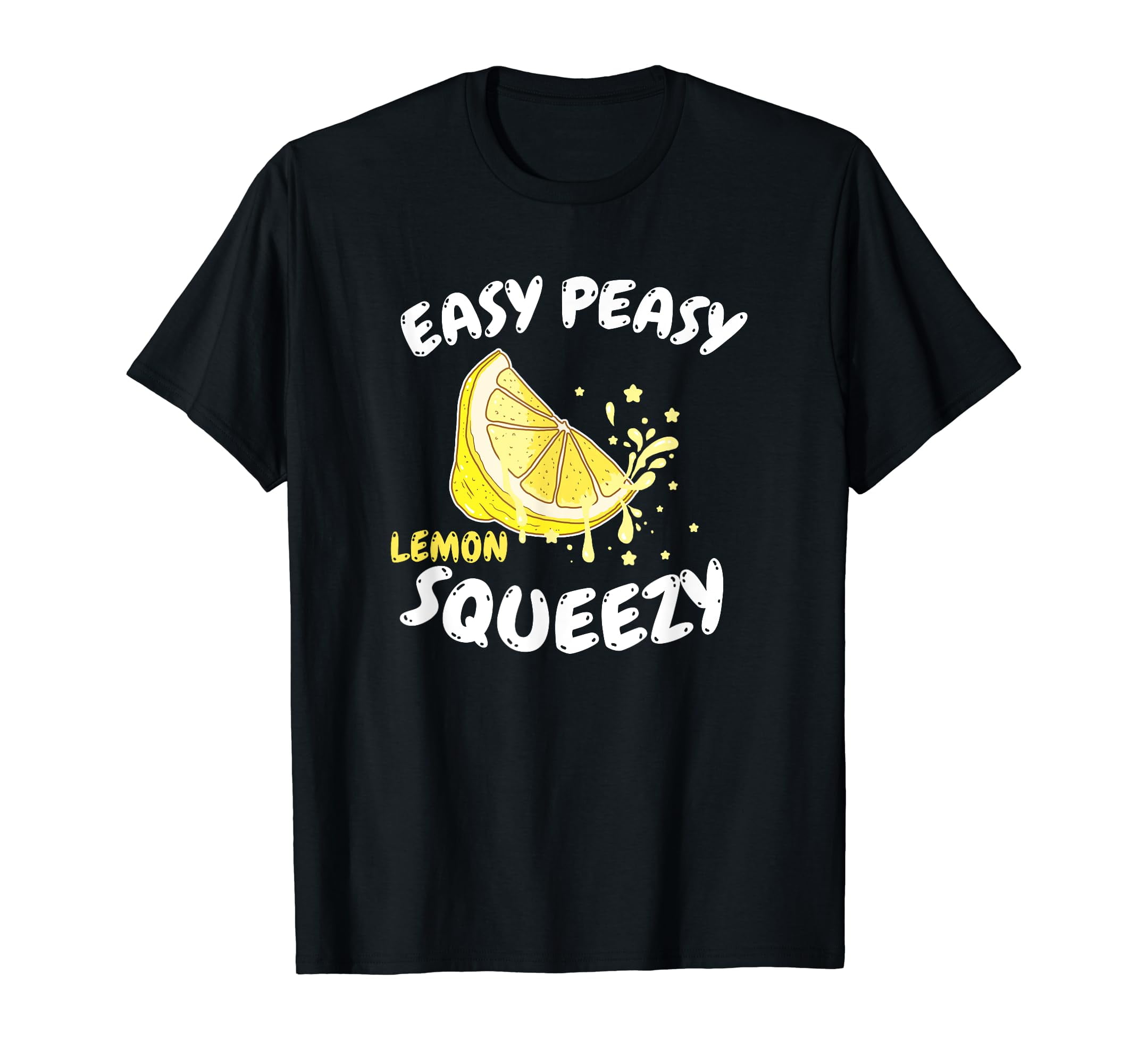 Easy Peasy Lemon Squeezy Lime Fruit Lover Drinker Vintage Casual T ...