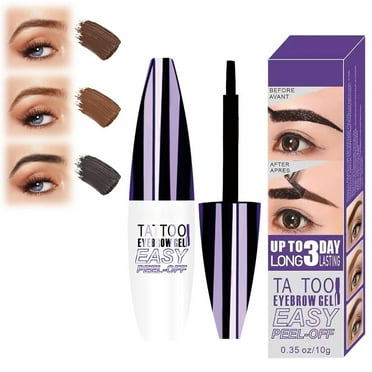 Easy Peel Off Eyebrow Gel & Sweatproof Eyebrow Gel Easy Peel Off For ...