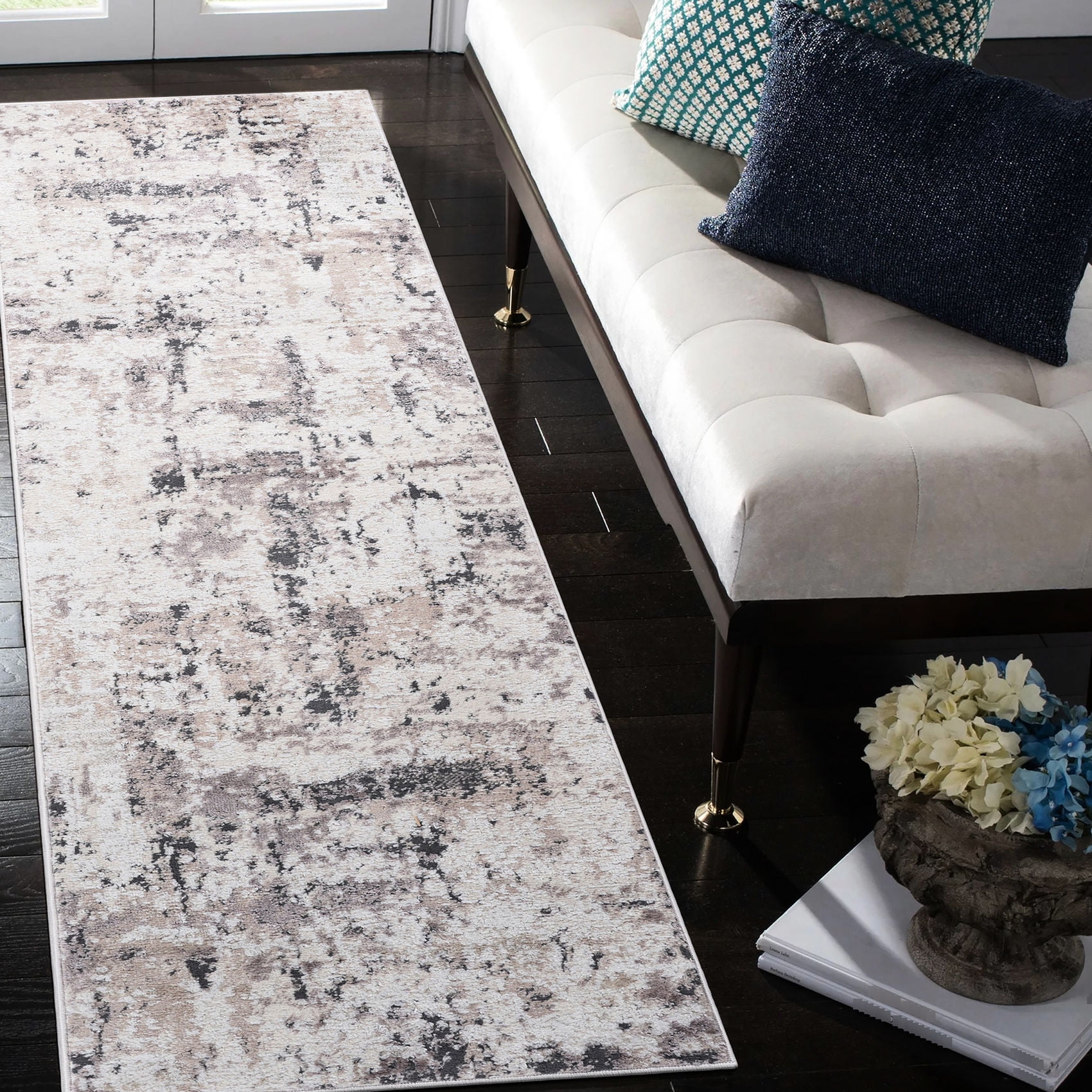 Easy Placement Under Furniture - Use the Rug Seamlessly in Your Study ...