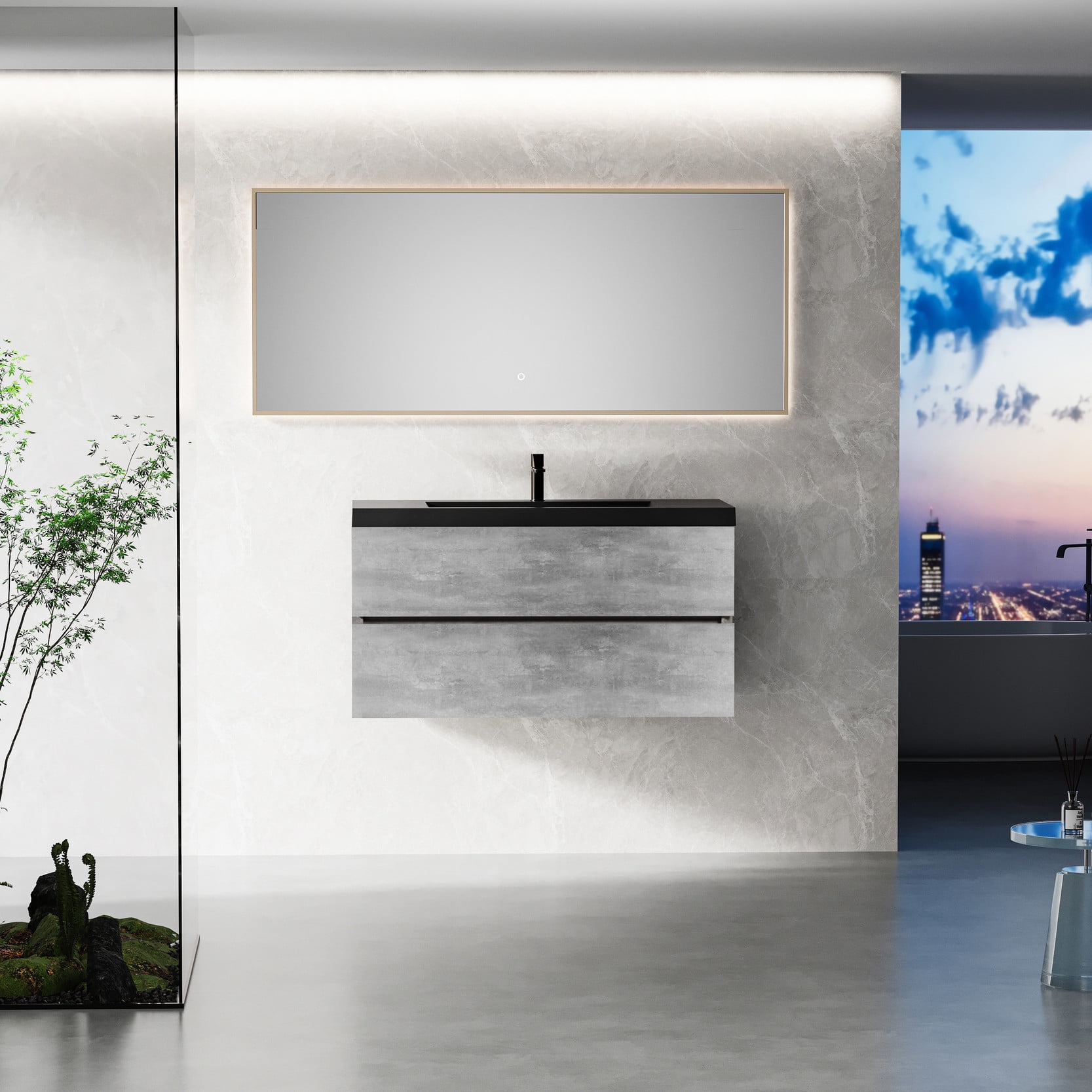Easy Plumbing - Benefit from an Open Back Design for Vanity ...