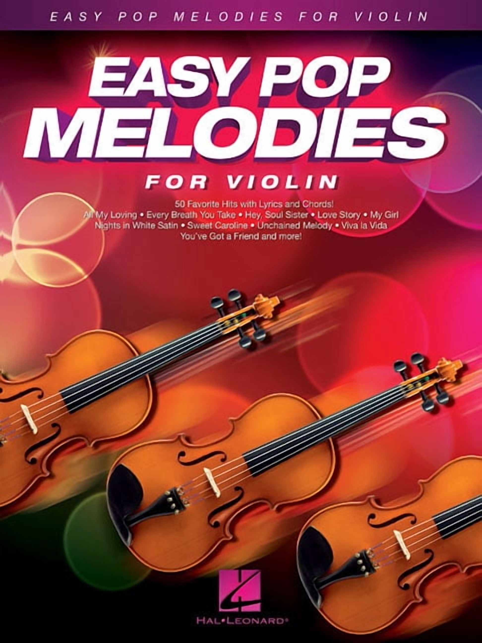 Easy Pop Melodies Easy Pop Melodies for Violin, (Paperback) - Walmart.com