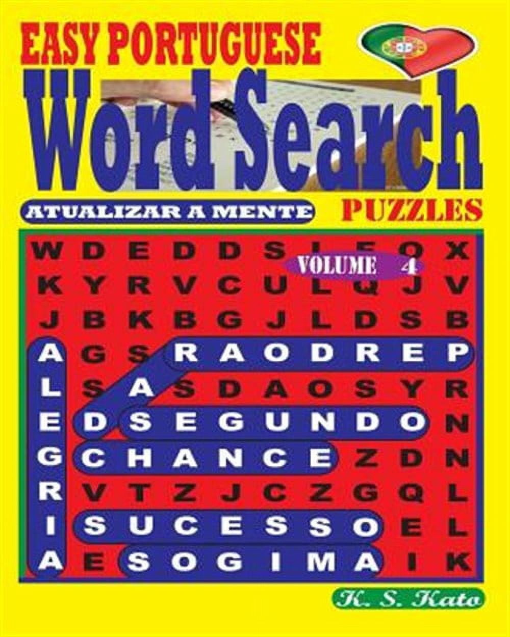 Easy Portuguese Word Search Puzzles - Walmart.com